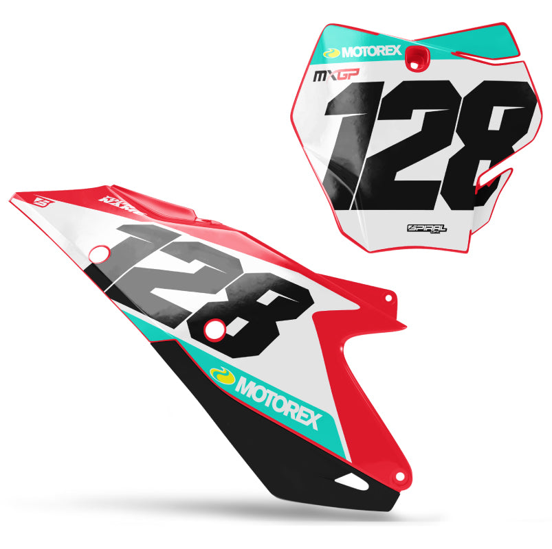 GasGas // MXGP Backgrounds Motocross Graphics Kit by SpiralGFX