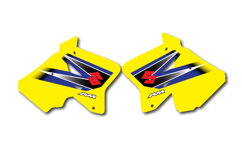 Suzuki // OEM RM 2008 Motocross Graphics Kit by SpiralGFX